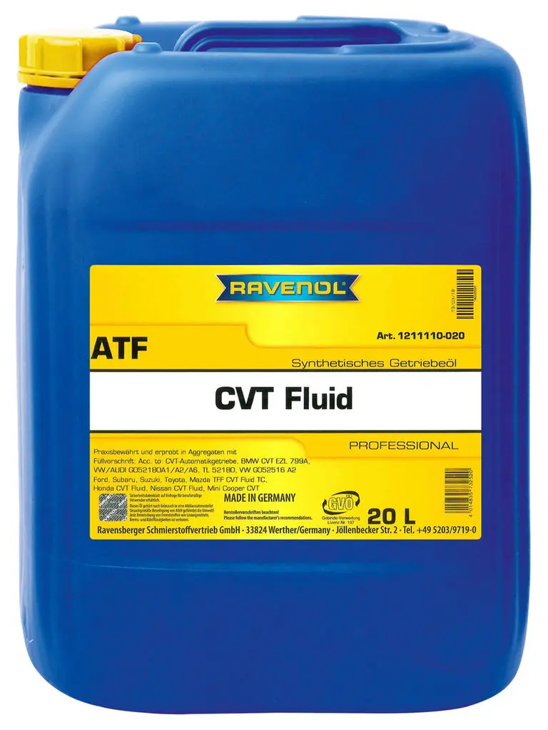 Ravenol Ulje za automatske menjače ATF CVT Fluid, 20 l