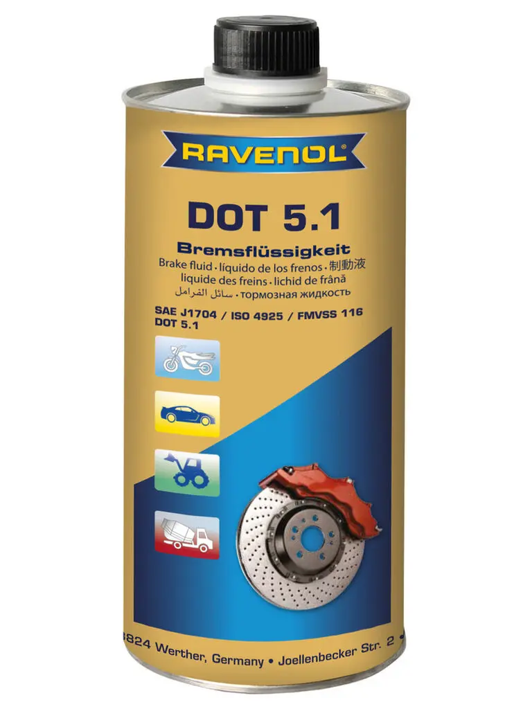 Ravenol Ulje za kočnice DOT 5.1, 1 l