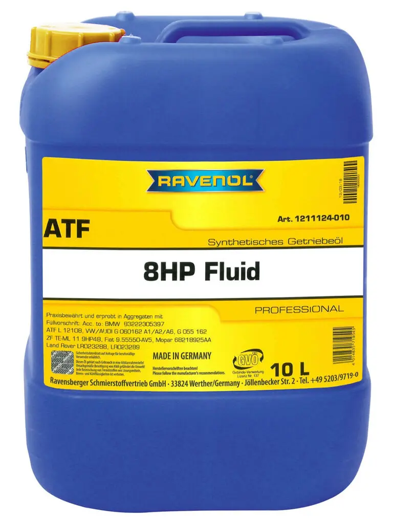 Ravenol Ulje za automatske menjače ATF 8HP Fluid, 10 l