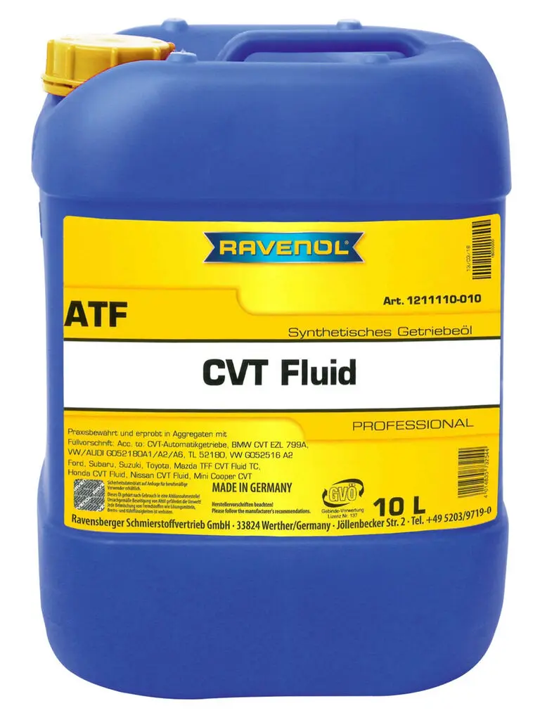 Ravenol Ulje za automatske menjače ATF CVT Fluid, 10 l