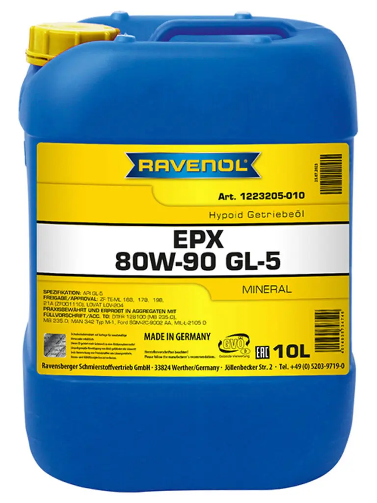Ravenol Ulje za menjače EPX 80W-90, 10 l