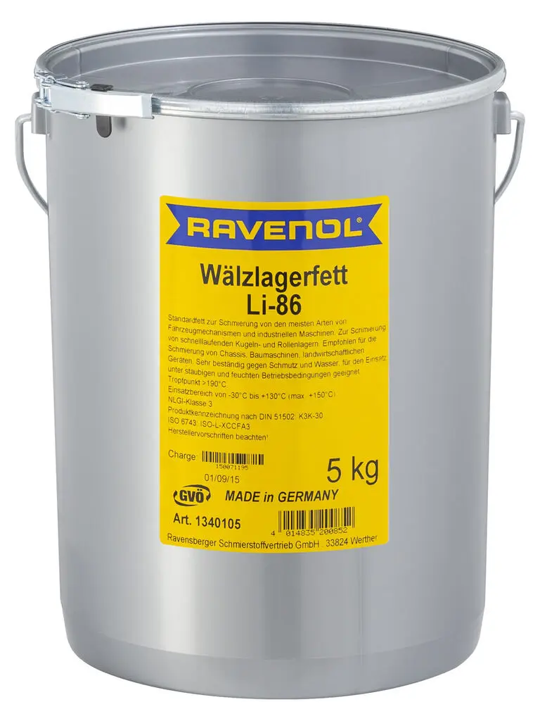 Ravenol Mazivo za podmazivanje Waelzlagerfett LI-86, 5 kg