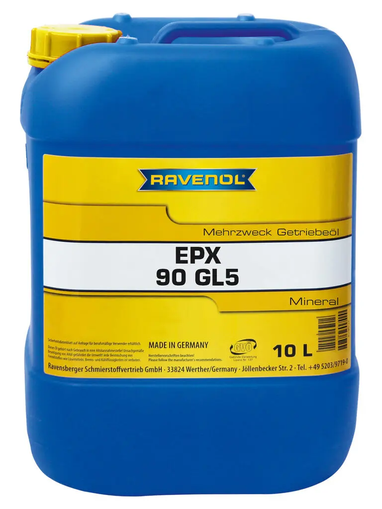 Ravenol Ulje za menjače Getriebeoel EPX 90 GL-5, 10 l
