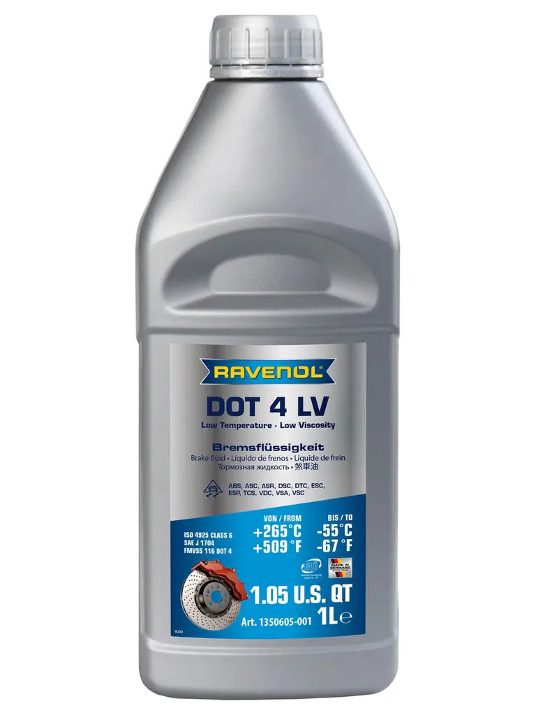 Ravenol Tečnost za kočnice DOT 4 LV, 1 l