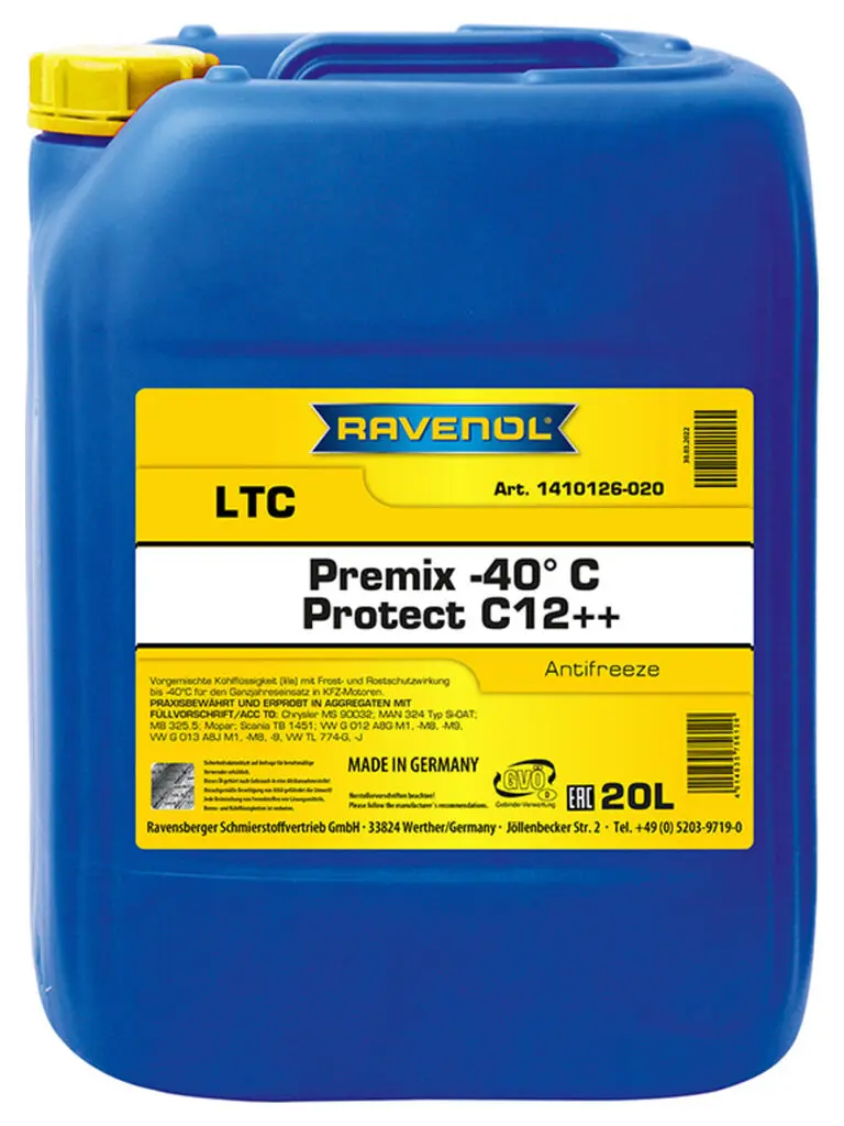 Ravenol Antifriz LTC Protect C12++ Premix -40C, 20 l
