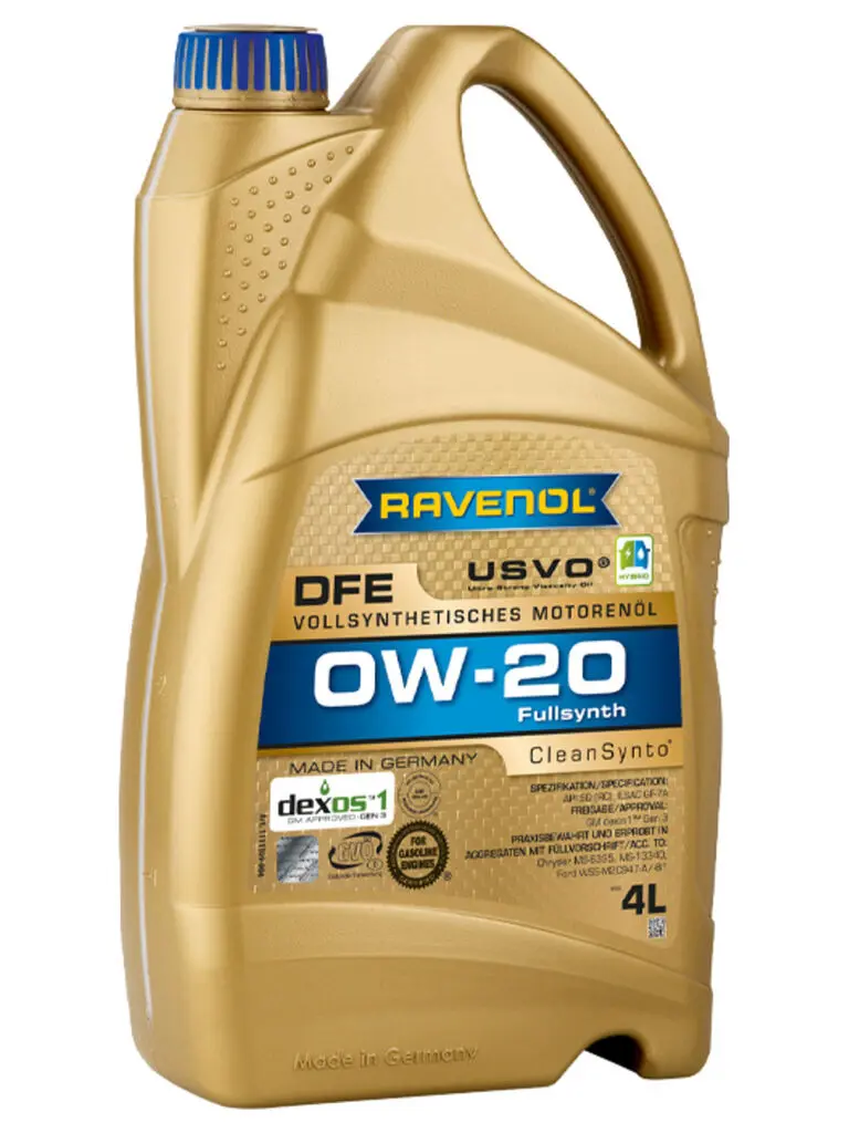 Ravenol Motorno ulje DFE 0W-20, 4 l