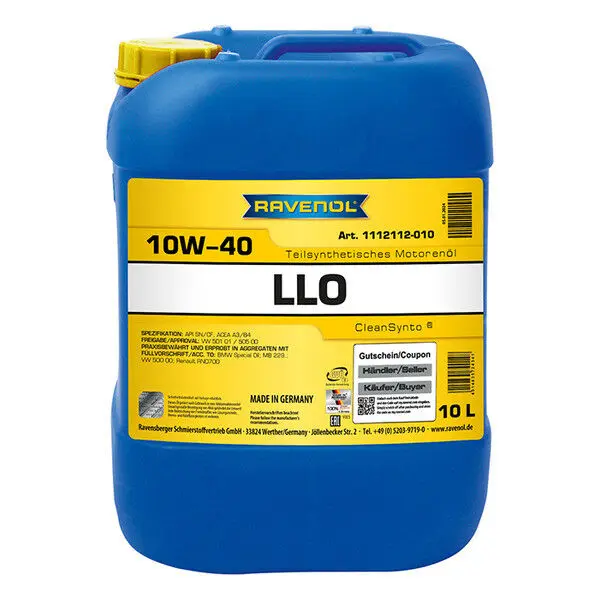 Ravenol Motorno ulje LLO 10W-40, 10 l