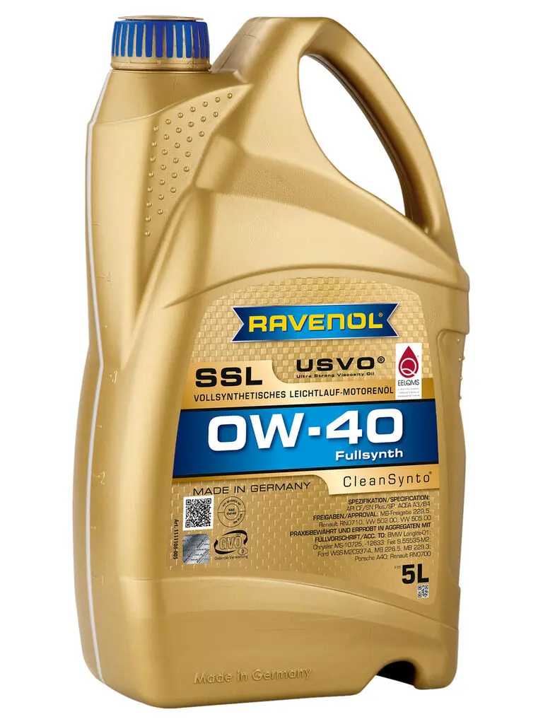Ravenol Motorno ulje Super Synthetik Oel SSL 0W-40, 5 l