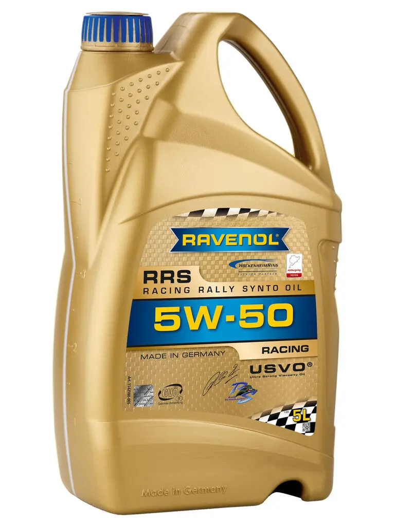 Ravenol Motorno ulje za trkačke automobile RRS Racing Rally Synto 5W-50, 5 l