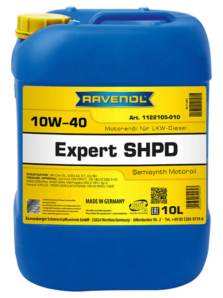 Ravenol Motorno ulje Expert SHPD 10W-40, 10 l