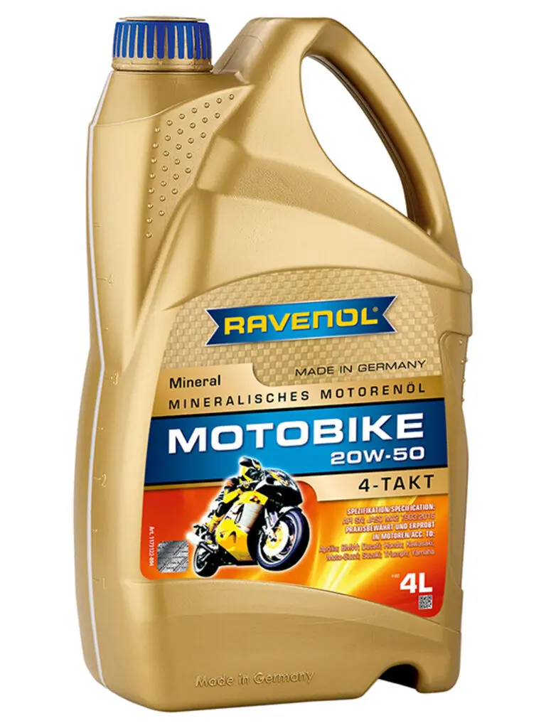 Ravenol Motorno ulje Motobike 4-T Mineral 20W-50, 4 l