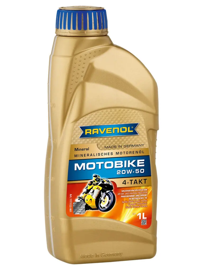 Ravenol Motorno ulje Motobike 4-T Mineral 20W-50, 1 l