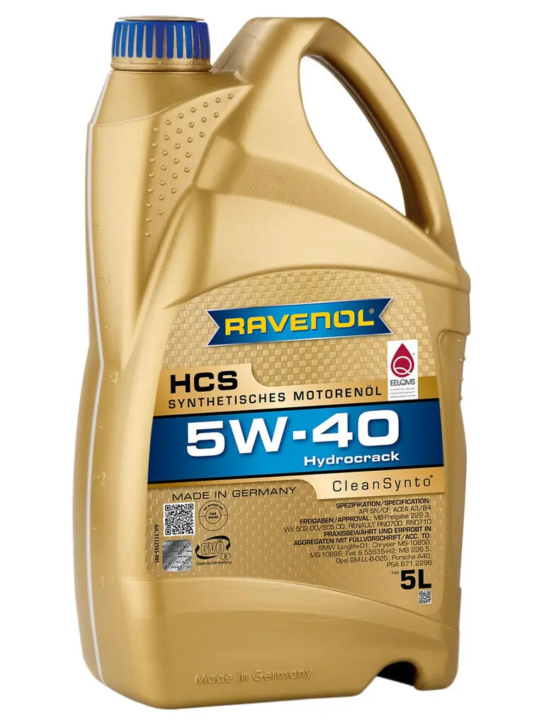 Ravenol Motorno ulje HCS 5W-40, 5 l