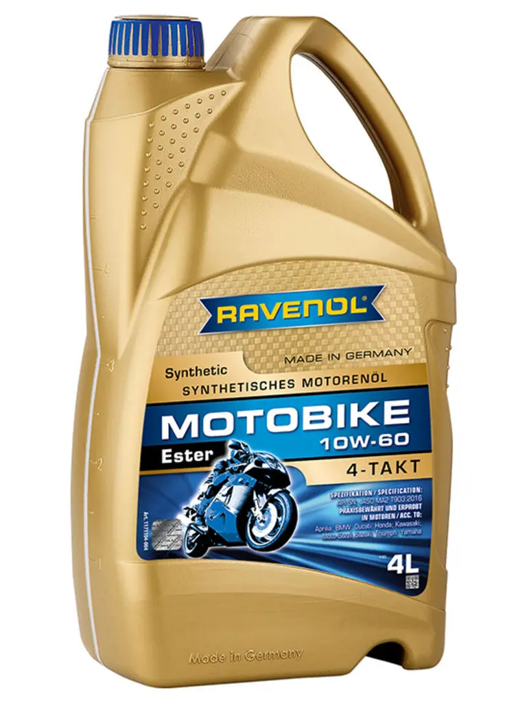 Ravenol Motorno ulje Motobike 4-T Ester 10W-60, 4 l