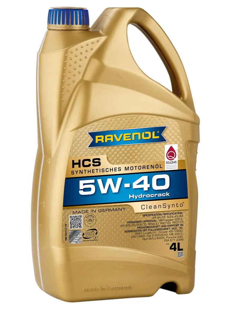 Ravenol Motorno ulje HCS 5W-40, 4 l
