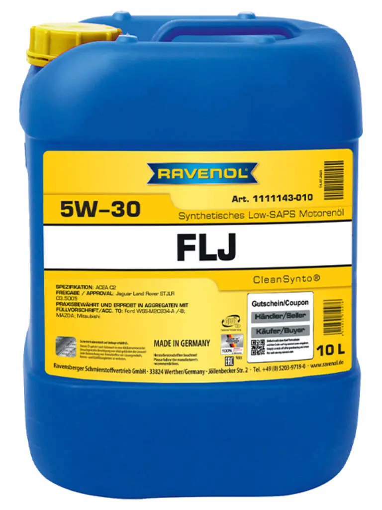 Ravenol Motorno ulje FLJ 5W-30, 10 l