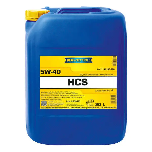 Ravenol Motorno ulje HCS 5W-40, 20 l