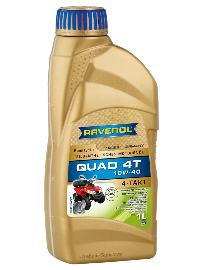 Motorno ulje Ravenol Quad 4-T 10W-40, 1 l