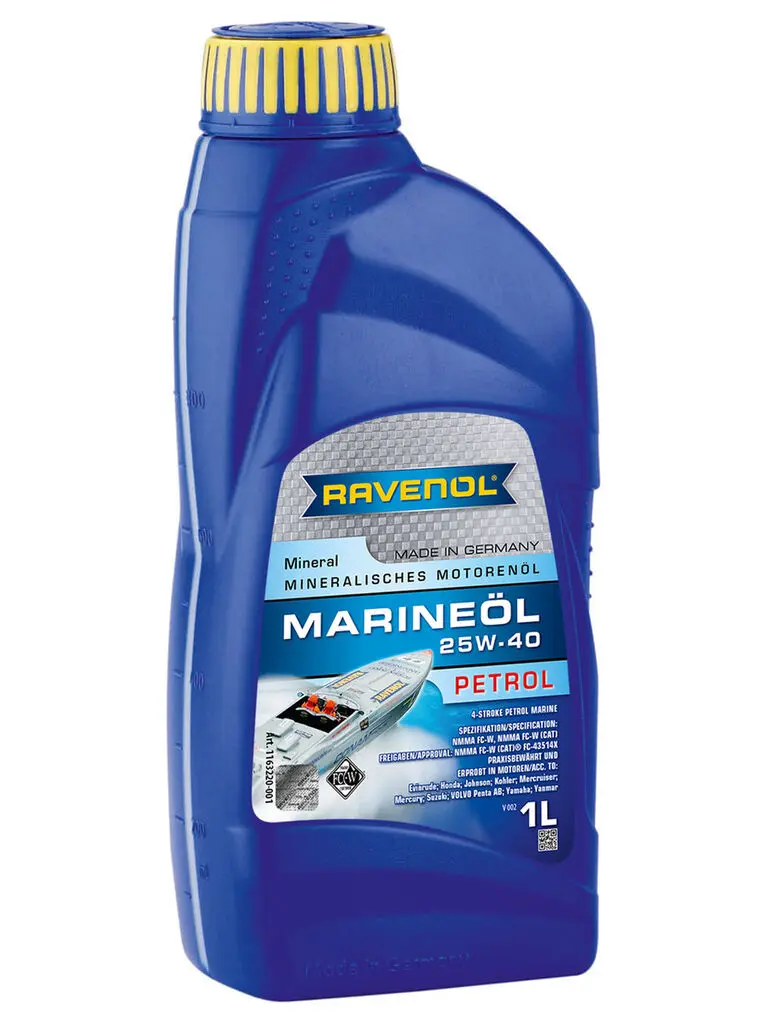 Ravenol Motorno ulje Marineoil Petrol 25W-40 mineral, 1 l