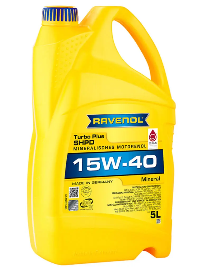 Ravenol Motorno ulje Turbo plus SHPD 15W-40, 5 l