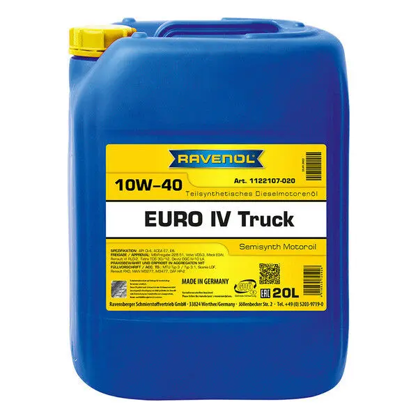 Ravenol Motorno ulje Euro IV Truck 10W-40, 20 l
