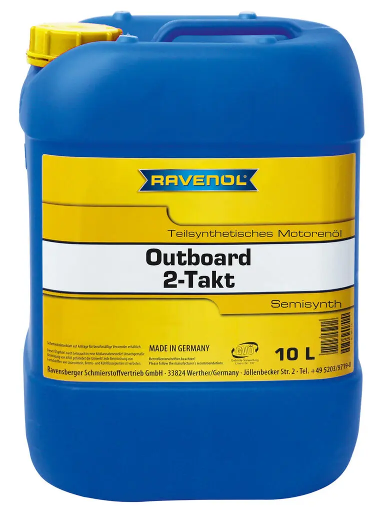 Ravenol Motorno ulje za vanbrodske motore 2T Outboardoel 2T Teilsynth, 10 l