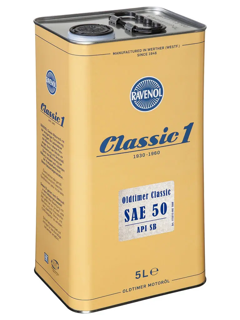 Ravenol Motorno ulje Oldtimer Classic SAE 50, 5 l