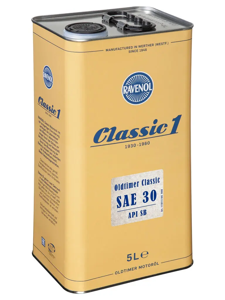 Ravenol Motorno ulje Oldtimer Classic SAE 30, 5 l