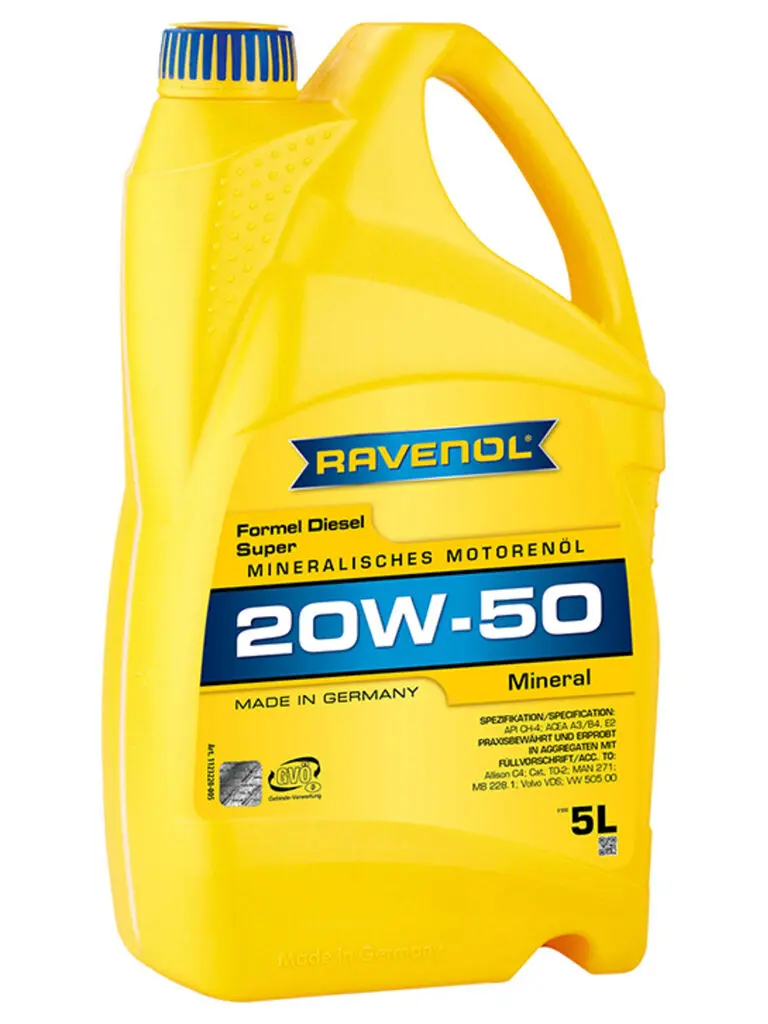 Ravenol Motorno ulje Formel Diesel Super 20W-50, 5 l