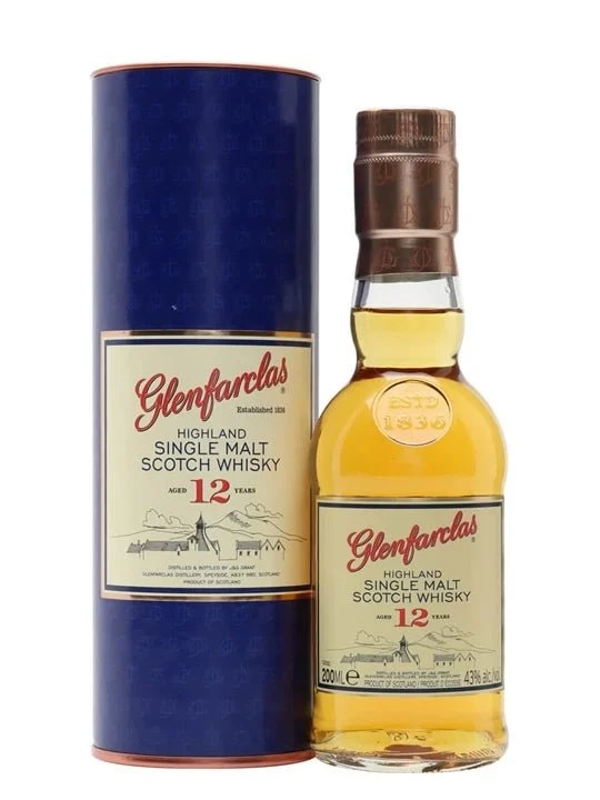 Glenfarclas Viski, Aged 12 Years, 0.2l