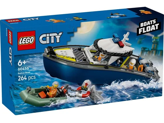 LEGO Potera policijskim brodom 60456