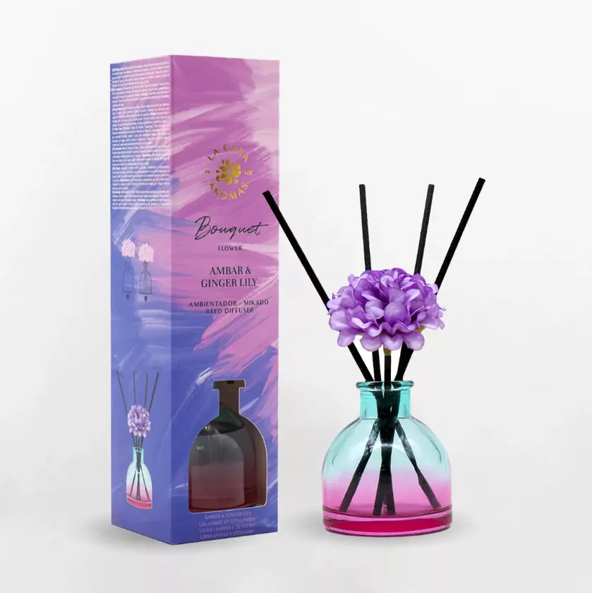 La Casa de los Aromas Mikado Bouquet  Flower Ambar & Ginger Lily 40ml