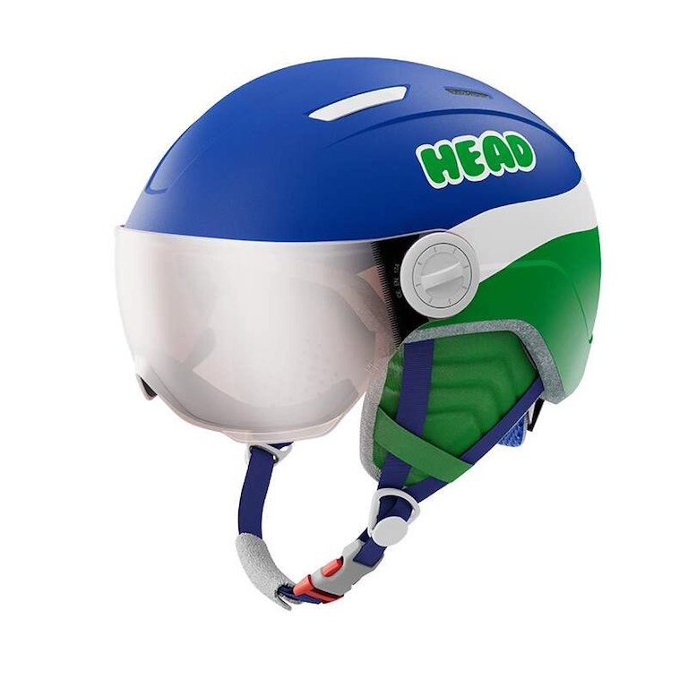 Kaciga HEAD MOJO VISOR BLUE GREEN