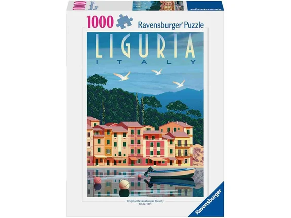 Ravensburger Puzzle (slagalice) - Razglednica iz Ligurije
