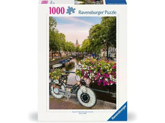 Ravensburger Puzzle (slagalice) - Bicikl u Amsterdamu