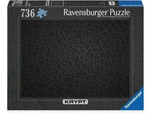 Ravensburger Puzzle (slagalice) - Kript Black 736 PC