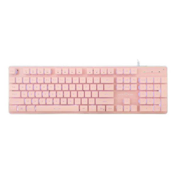 Tastatura White Shark TACHI Full LayoutMembranskaRGBPinkUS