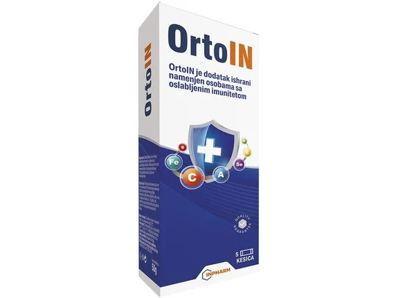 Inpharm OrtoIN za imunitet i prehladu 5 kesica