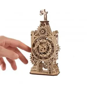 Ugears 3D Slagalica Stari toranj sa satom, 44 delova
