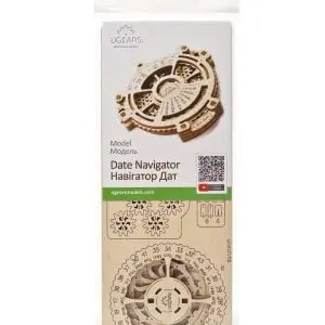 Ugears 3D Slagalica Navigator datuma, 24 delova