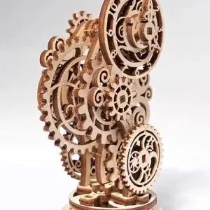 Ugears 3D Slagalica Mix 3, Kocka i satić, 187 delova