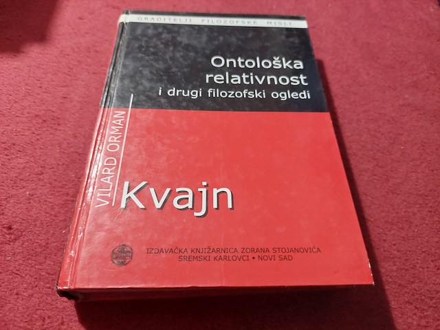 Ontološka relativnost Vilard Orman Kvajn RETKO