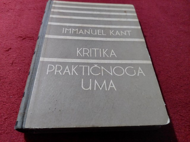 Kritika praktičnoga uma Imanuel Kant