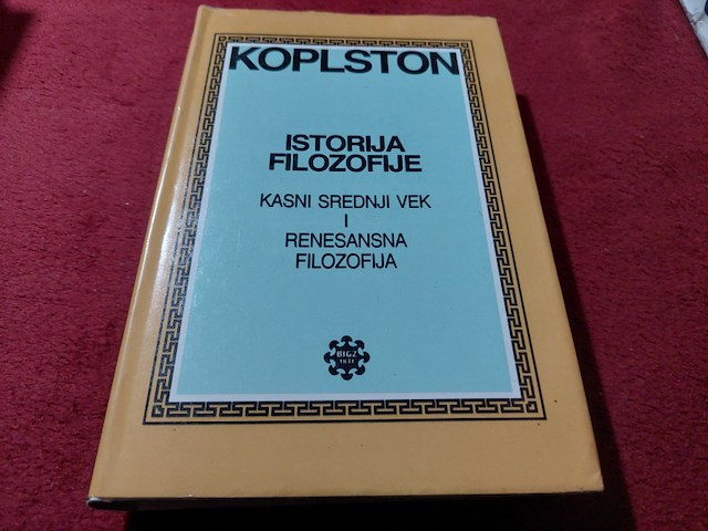 Istorija filozofije kasni srednji vek Koplston TOP