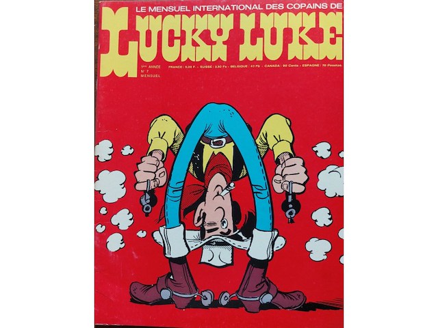 Lucky Luke num.7 le mensuel inter.des copaains de