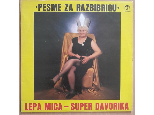Lepa Mica - Super Davorika ‎– Pesme Za Razbibrigu