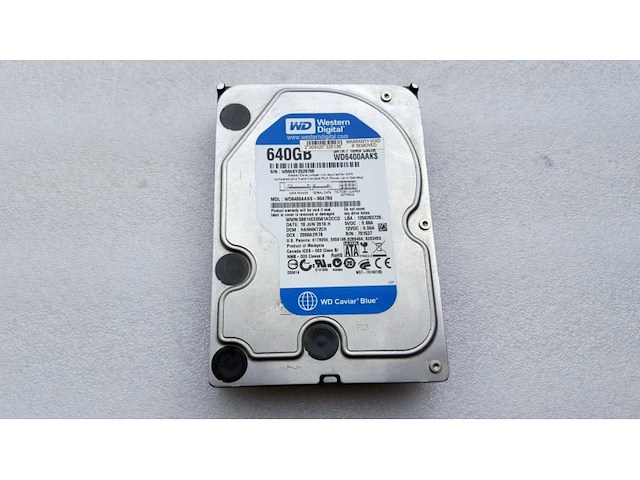 640Gb Western Digital SataII