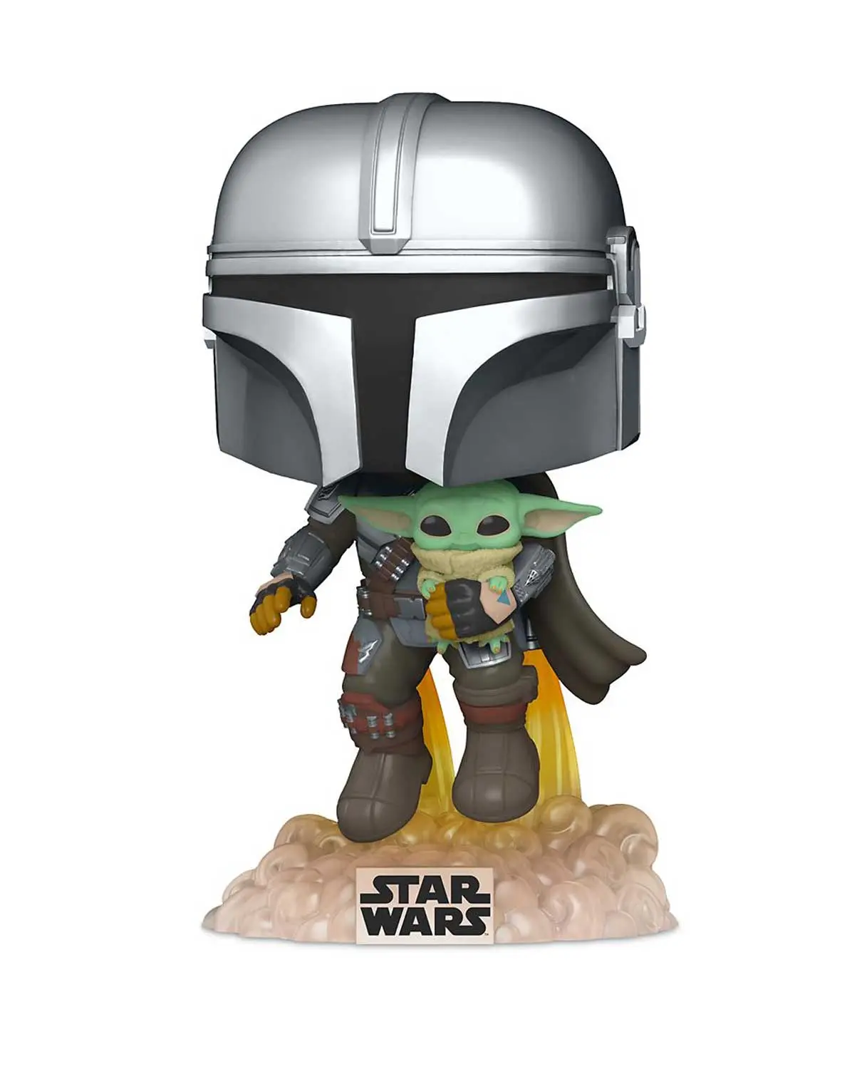 Bobble figura Star Wars Mandalorian POP! - The Mandalorian with the Child