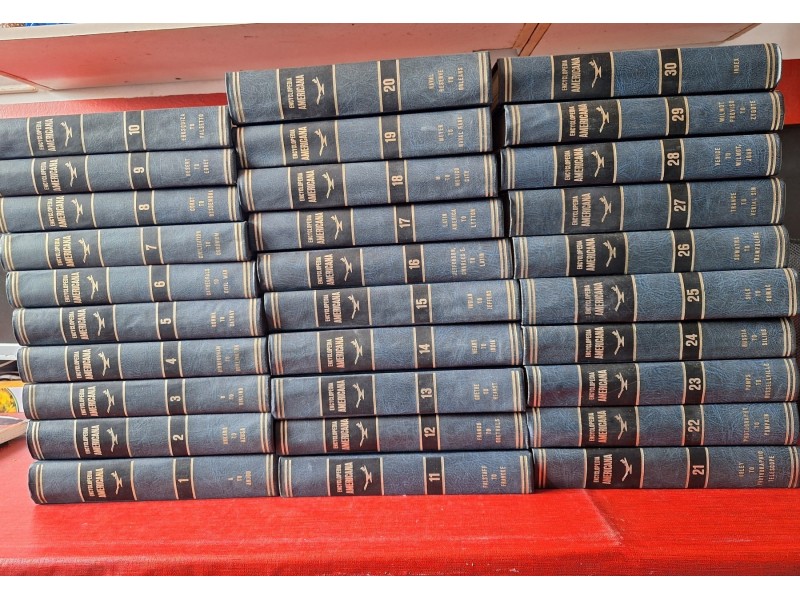 ENCYCLOPEDIA AMERICANA 1 - 30 INTERNATIONAL EDITION