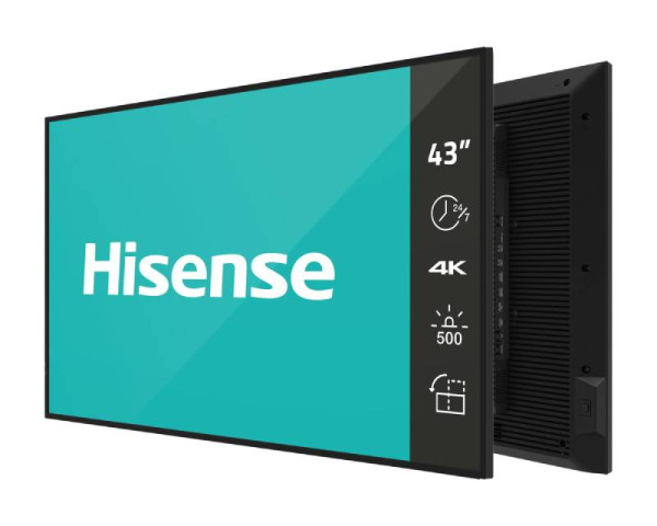 HISENSE 43 inča 43DM66D 4K UHD 500 nita Digital Signage Display - 247 Operation